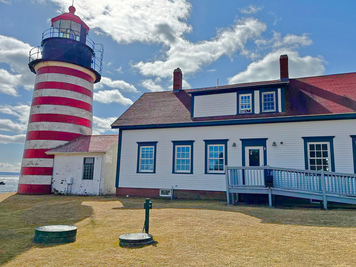 Beautiful West Quoddy Lighthouse – the Easternmost Point in the USA ...
