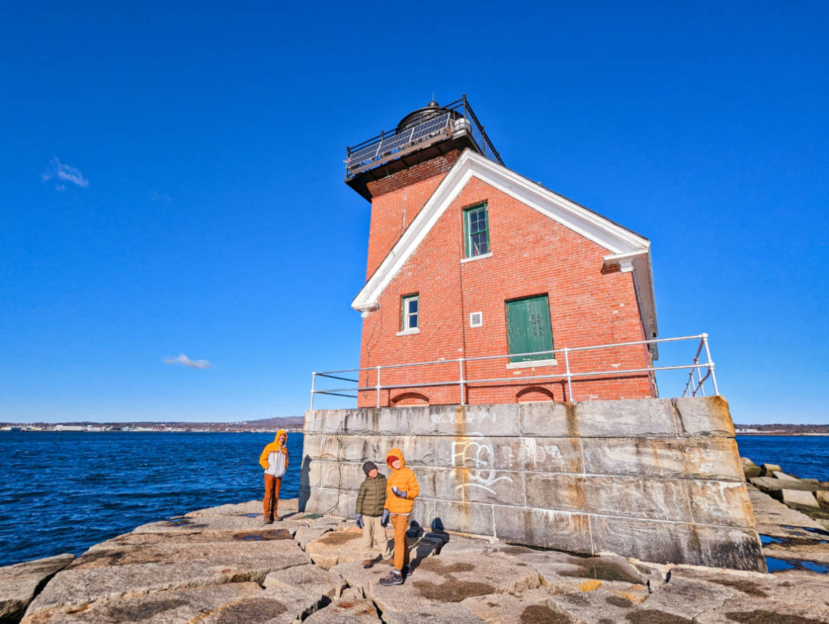 Rockland Breakwater Lighthouse - a Beautiful Trek into the Harbor